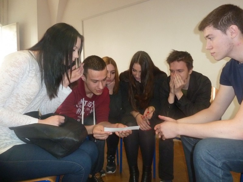Anti-corruption hour for students at VI. high school in Zagreb ...